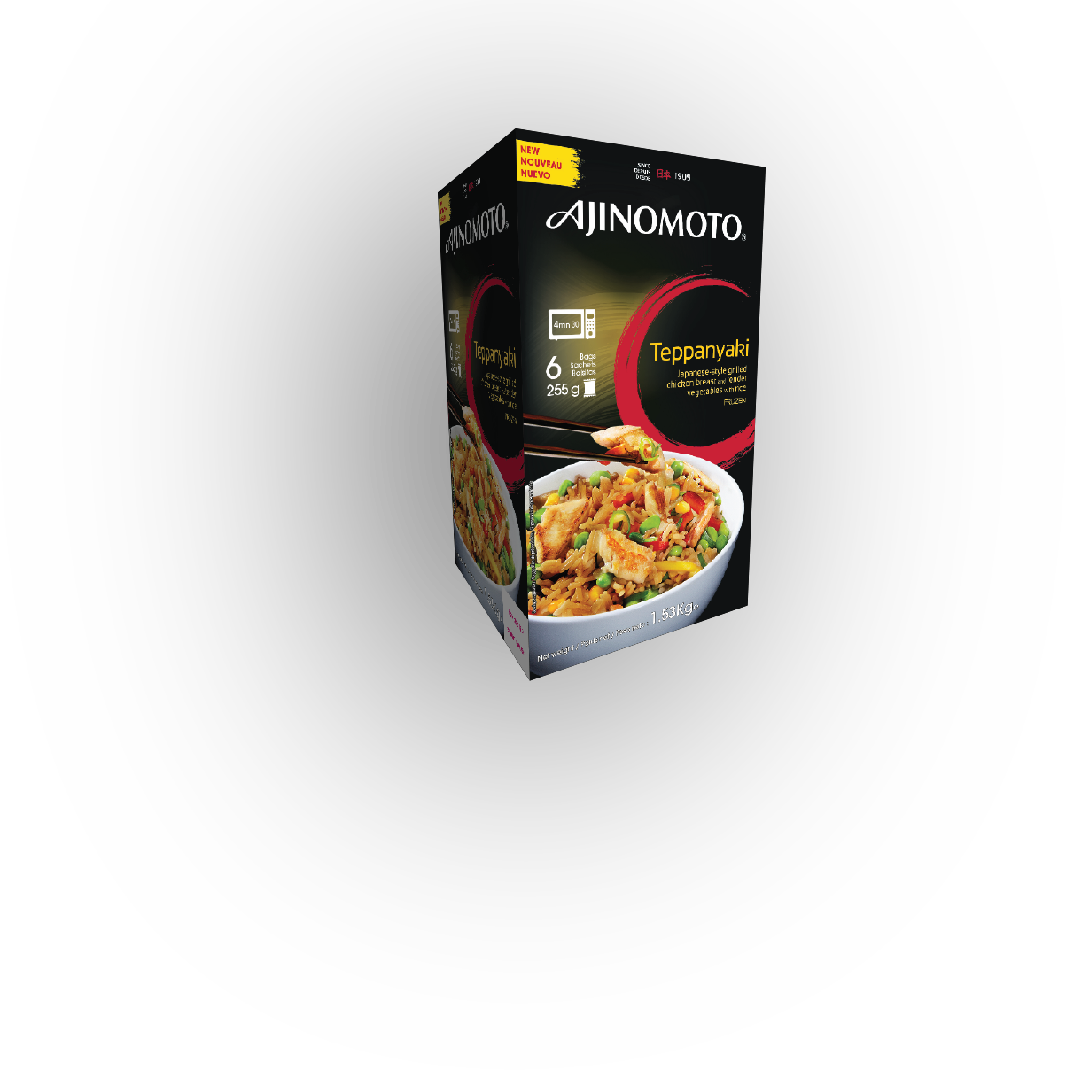 Ajinomoto • Design de packaging • Portfolio de Marie Freyburger